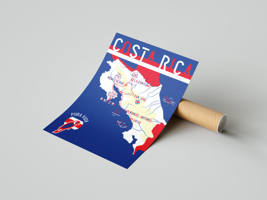 Pura Vida en Costa Rica - William Le Coz - graphiste - Paris